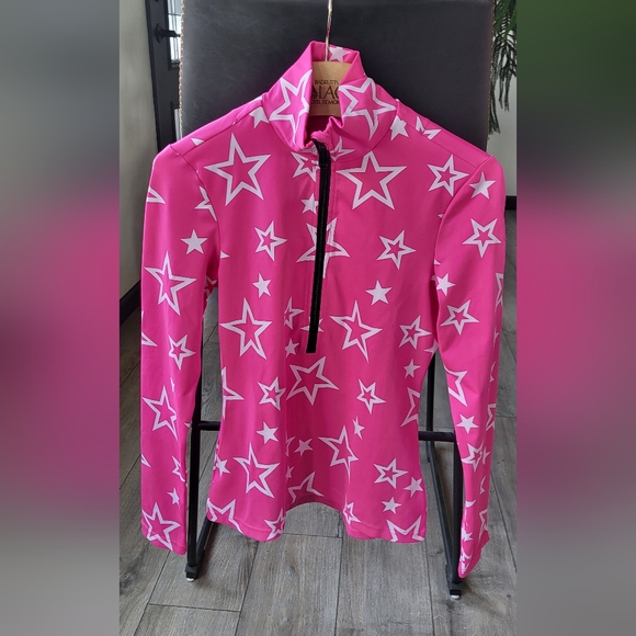 Goldberg Luxury Sports | Tops | Goldbergh Midlayer Pink Ski Pulley With ...